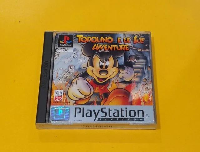 Gioco Ps1 Topolino E Le Sue Avventure À VENDRE! - PicClick FR