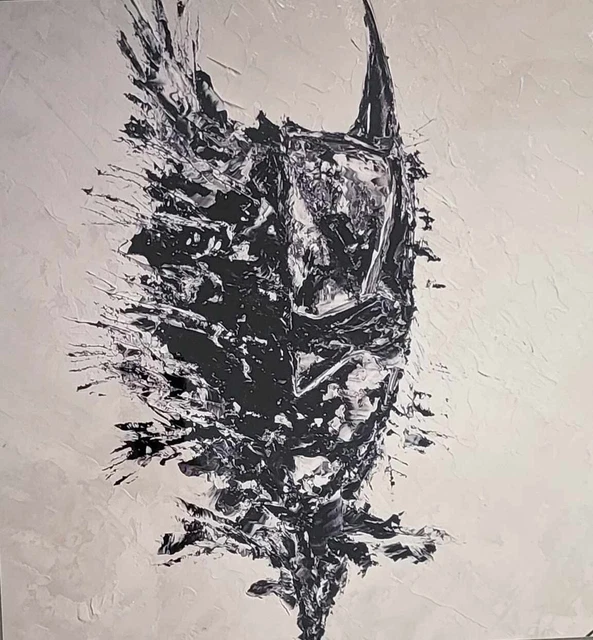 BATMAN PLEXIS GLACE Tableau Laurent PATE signée EUR 50,00 - PicClick FR