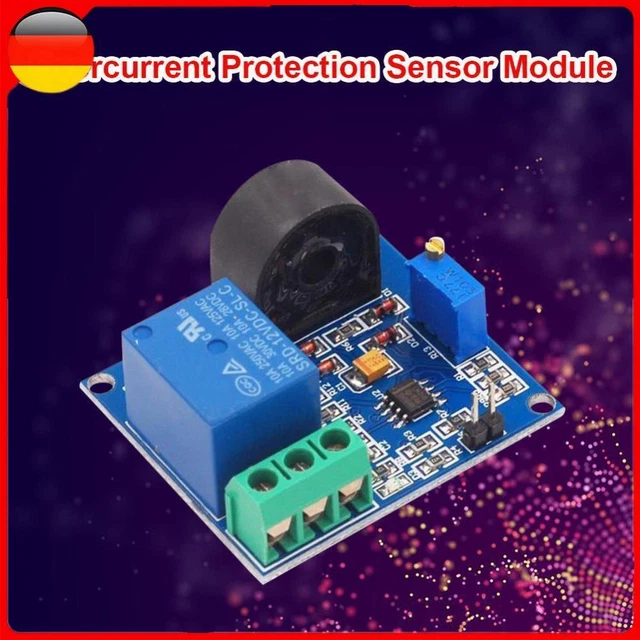 Detection Sensor Module 5a Relay Overcurrent Over Current Protection Switch Eur 464 Picclick De
