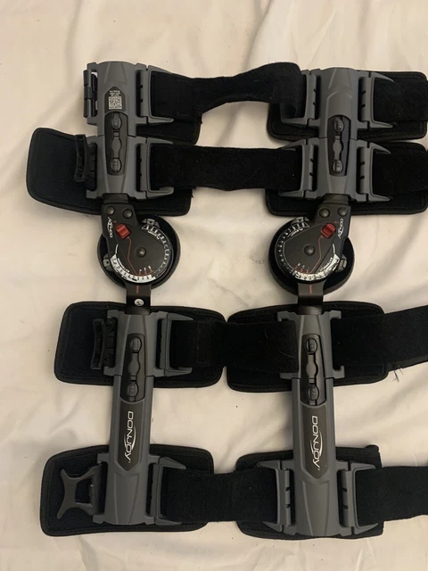DONJOY POST-OP UNIVERSAL Adjustable Knee Brace Extension Flexion L Or R ...
