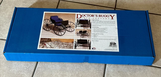 MODEL EXPO MODEL Trailways MS6003 19C. Doctor Buggy 1:12 Scale £85.58 ...