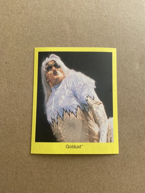 WWF WWE WCW Goldust Dustin Rhodes Cardinal Wrestling Card 1997 Aew £1. ...