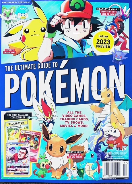 THE ULTIMATE GUIDE to POKEMON Updated Anniversary Spotlight Book w ...