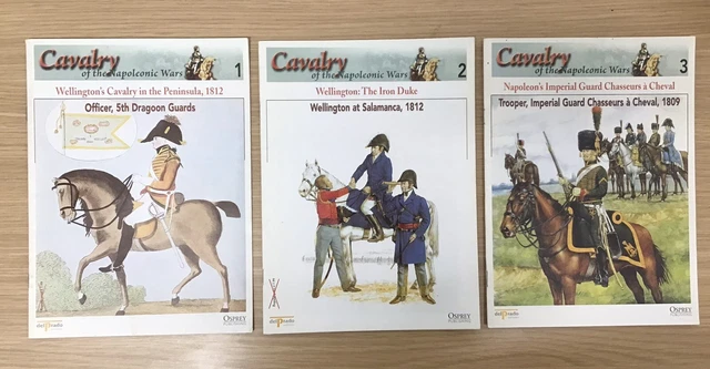 DEL PRADO “CAVALRY of the Napoleonic Wars” 1-3 Magazine Collection £1. ...