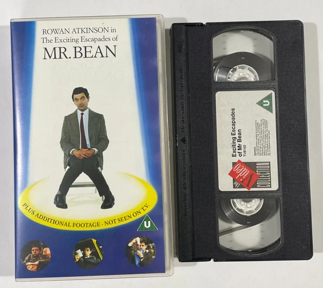 MR BEAN - The Exciting Escapades Of Mister Bean (VHS, 1997) £3.50 ...