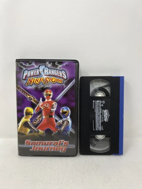POWER RANGERS NINJA Storm Samurai’s Journey VHS EUR 8,59 - PicClick DE