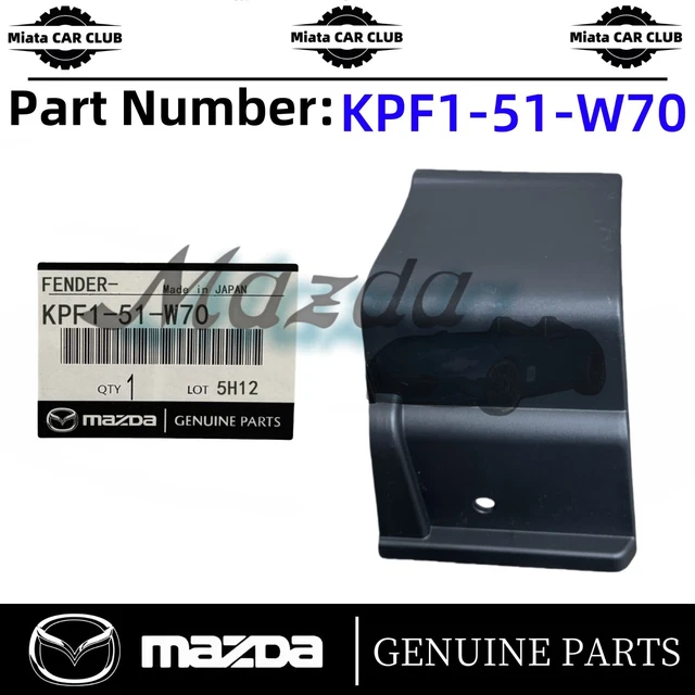 2022-2025 GENUINE MAZDA CX-5 Right Fender Lower Molding Trim KPF1-51 ...
