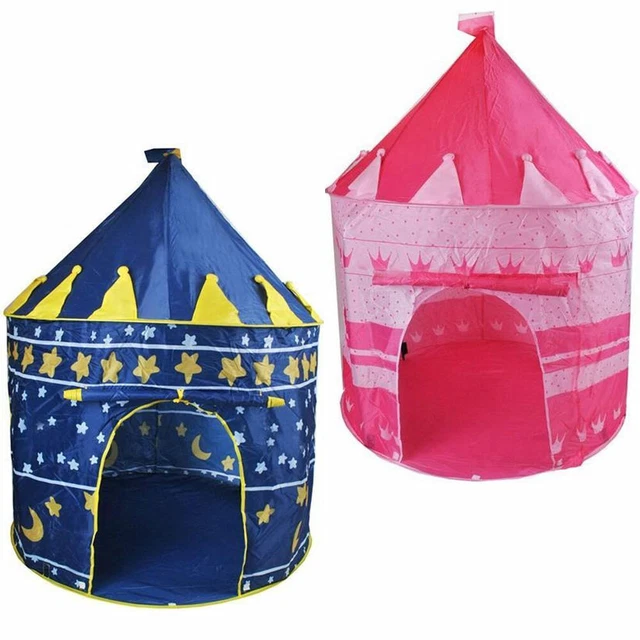 CHILDREN'S TENT PLAY tent playhouse lock children's tent pink or blue ...