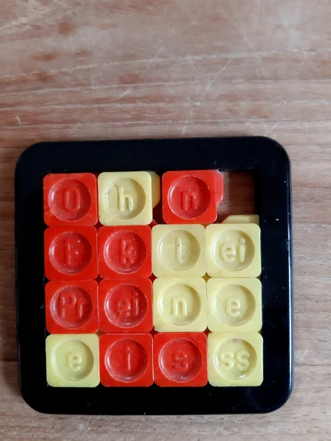 DDR SCHIEBEFIX SCHIEBEFAX Schiebespiel Ohne Fleiß kein Preis Zahlen ...