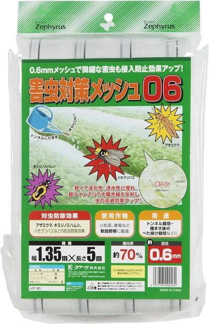 CLARK INSECT REPELLENT Net Insect Repellent Mesh 06, 4.3 X 16.4 Ft (1. ...