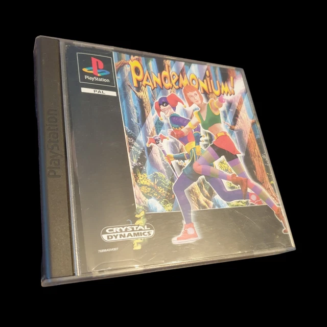 PANDEMONIUM PS1 BLACK label Sony Playstation *senza istruzioni ...