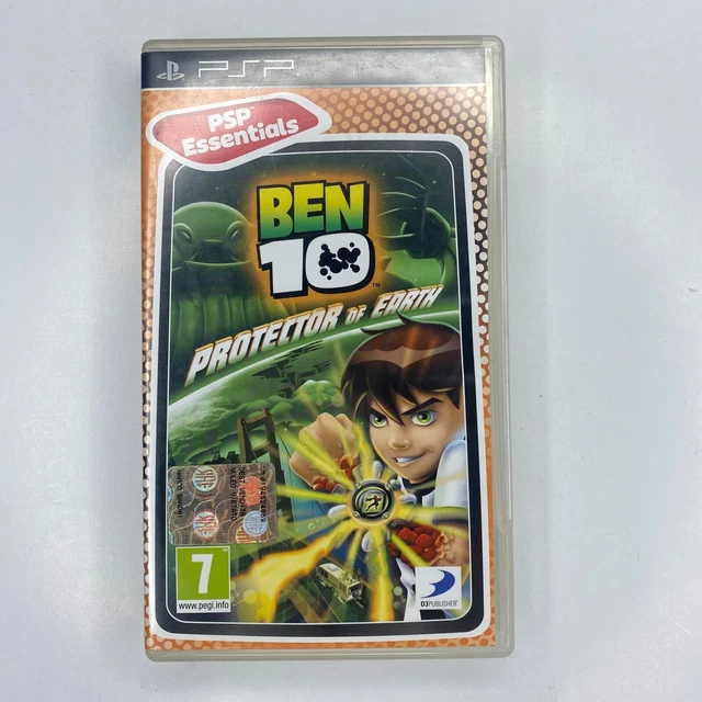 BEN 10 PROTECTOR Of Earth sony Psp Jeu Vidéo Utilisée Manuel Inclus EUR ...