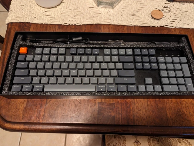 KEYCHRON K5 SE full size wireless mechanical keyboard with low profile ...