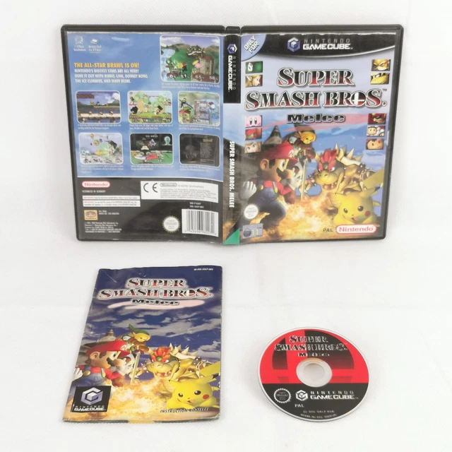 SUPER SMASH BROS Melee GameCube Nintendo Complete PAL £34.99 - PicClick UK