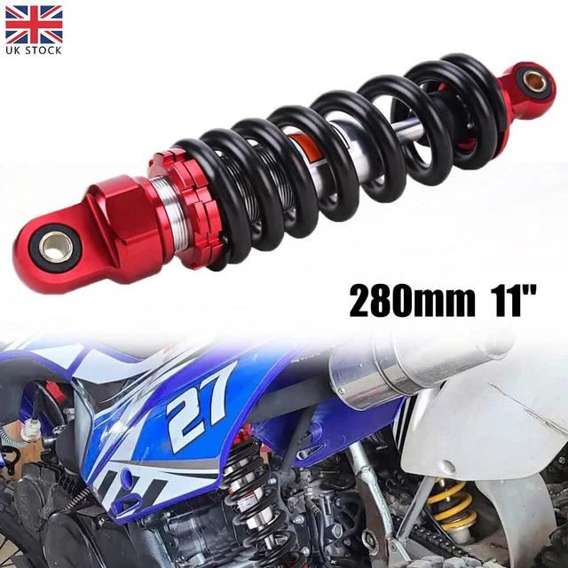 280MM 11'' MOTORCYCLE Rear Shock Absorber ATV Dirt Pit Bike Suspension ...