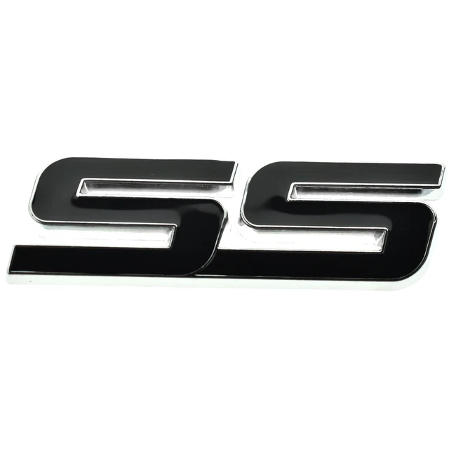 SS EMBLEM AUTO Abzeichen Aufkleber für Chevrolet Chevy Impala Camaro ...