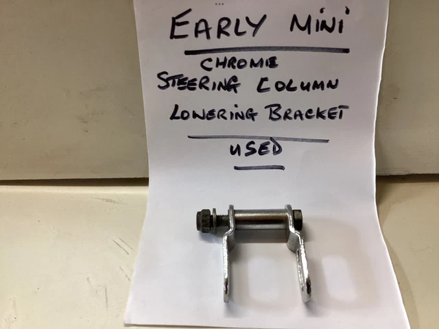 MINI COOPER ?? CLASSIC Early 1980s Steering Column Lowering Bracket ...