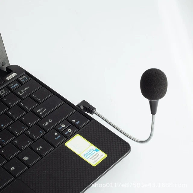 SPEAKER MIC CLEAR Sound Professional Pc Computer Laptop Speaker Mic ...