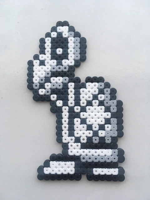 PIXEL ART / Super Mario Skeleton Turtle Iron Beads £1.75 - PicClick UK