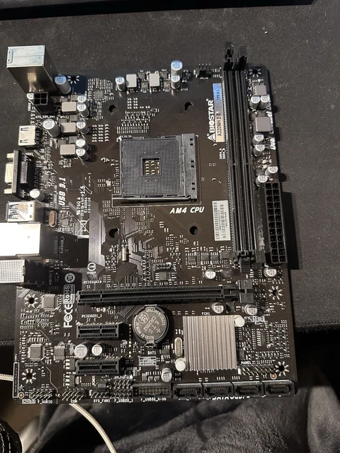 BIOSTAR A320MH AM4 Motherboard Supports Ryzen Athlon CPUs £32.00 ...