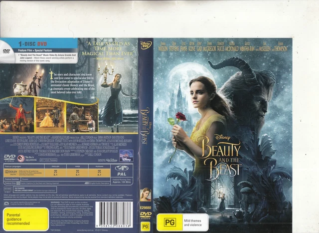 BEAUTY AND THE Beast-2017-[Emma Watson]-Disney DVD-Movie DD-DVD $25.00 ...