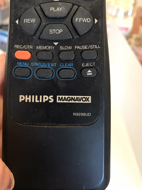 PHILIPS MAGNAVOX TV/VCR Remote N9298UD N9282UD N9281UD VHS Combo Remote ...