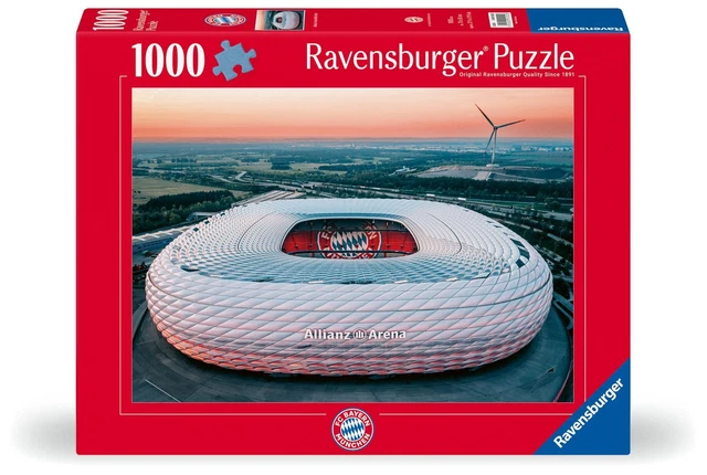 RAVENSBURGER PUZZLE 12001252 - Allianz Arena München - 1000 Teile FC Bayern... EUR 21,49 ...