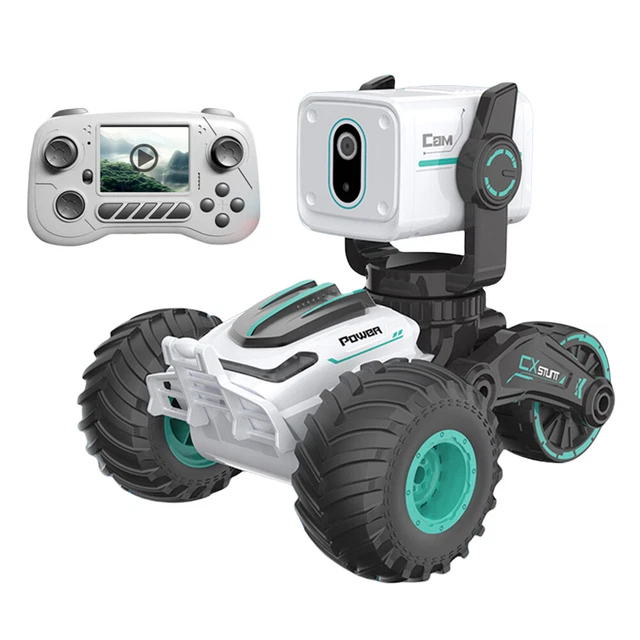 PHOTOGRAPHY REMOTE CONTROL Car Camera and Video Recording RC Stunt Car ...