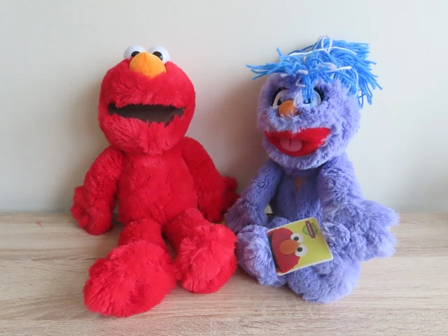 2016 SESAME STREET The Furchester Hotel Elmo & Phoebe Plush Toys, Jim ...