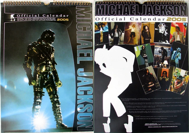MICHAEL JACKSON CALENDAR 2005 Calendar Calendar Poster Posters OFFICIAL ...