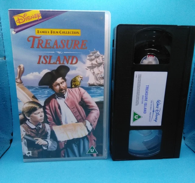 TREASURE ISLAND VHS Pal Video Cassette Disney Family Film Collection £7 ...