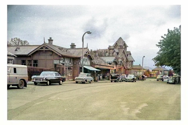 BBC0121 BARNTON Railway Station nr Cramond Bridge Edinburgh 1962 print ...