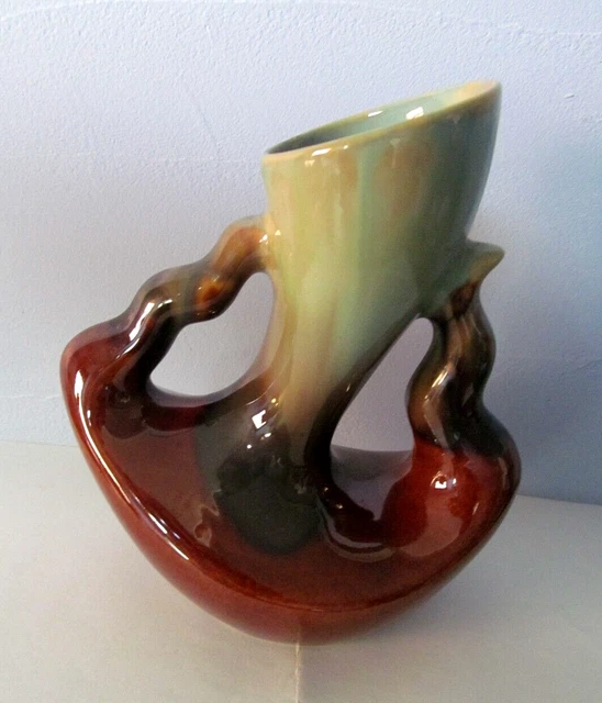 VASE SOLIFLORE 2 anses en céramique flammée, N° 414, Nimy? EUR 3,00 ...