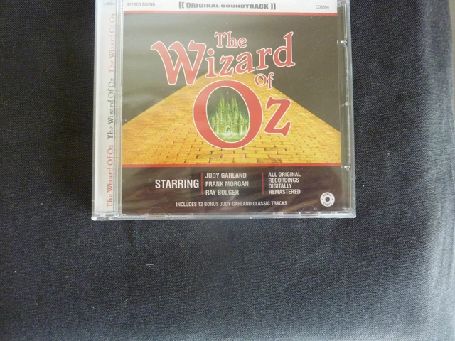 THE WIZARD OF Oz Ultra Rare Original Soundtrack Sealed Cd! Judy Garland ...