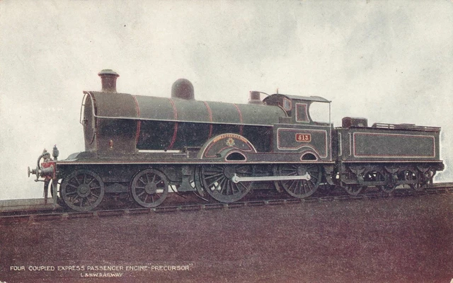 FOUR COUPLED EXPRESS Passenger Engine Precursion London & North Western ...