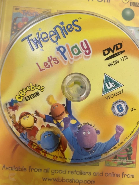 TWEENIES - LET'S Play [DVD] Rare BBC Release - Free UK P&P £6.95 ...