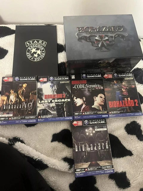 RESIENT EVIL BIOHAZARD Collectors Box Nintendo Gamecube GC Japan import ...