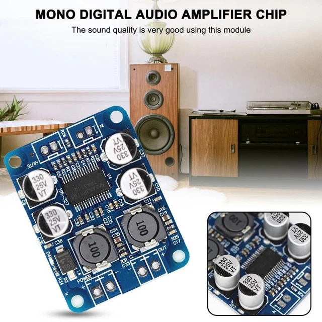 MONO POWER AMPLIFICATION 60W Digital Audio TPA3118 Amplifier Board ...
