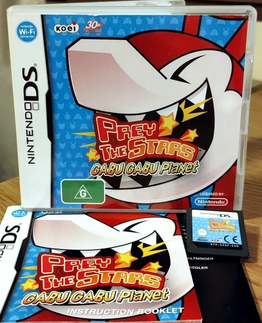 PREY THE STARS: Gabu Gabu Planet DS Game by KOEI [CIB Complete] Action Puzzle $27.99 - PicClick AU