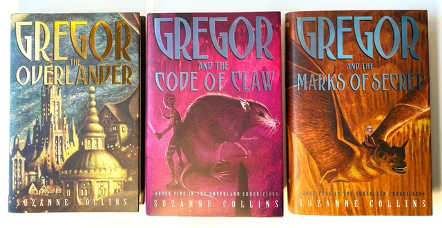 SET: 3 GREGOR Bücher von Suzanne Collins, Overlander signiert, alle 3 ...