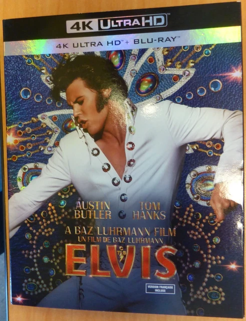 ELVIS (BIL/4K ULTRA HD + Blu-ray) Canadian Release includes SLIPCOVER $14.99 - PicClick CA