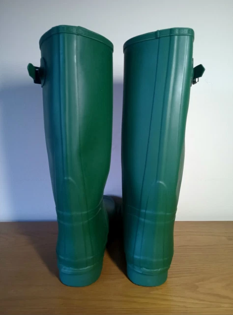 WOODLAND WIDE FIT Wellington Boots Men's Green Wellies Size 11 £36.99 ...
