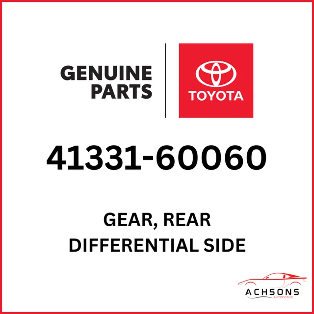 41331-60060 GENUINE TOYOTA Gear, Rear Differential Side Oem $83.00 ...