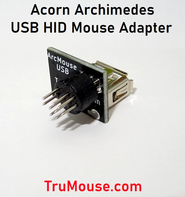 USB TO QUADRATURE mouse interface Acorn RISC Archimedes A3000 A300 A400 ...