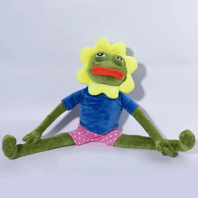 SOFT AND COMFORTABLE Pepe The Frog Plush Toy For Kids £21.04 - PicClick UK