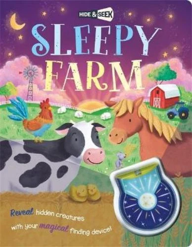 HIDE-AND-SEEK SLEEPY FARM (Libro de cartón) Magical Light Book EUR 20 ...