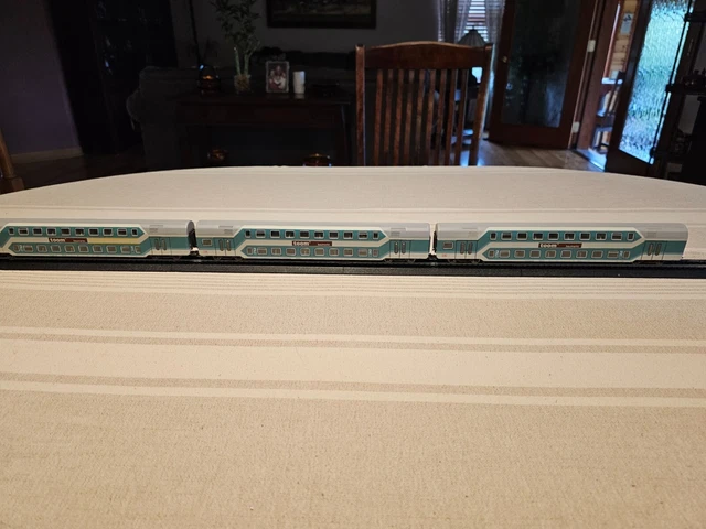 HO SCALE DOUBLE Decker Passenger Car Set - DB $59.99 - PicClick