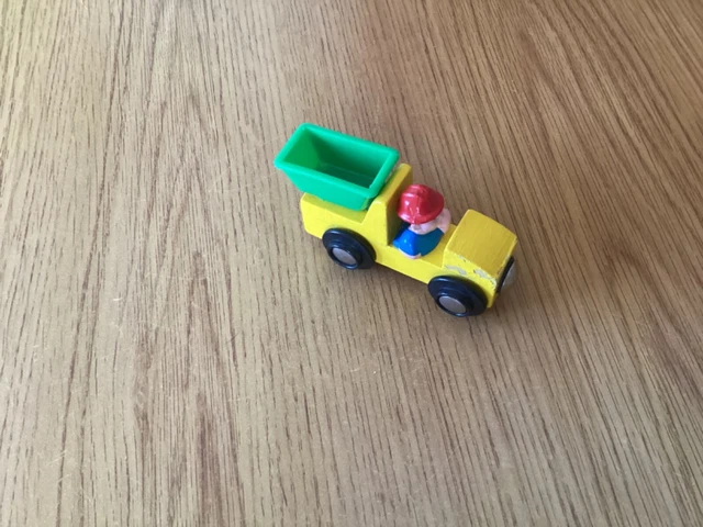 TUMBLE TREE TOWN Folk Wood Dump Truck Railway Car Thomas Train ...