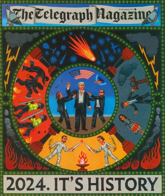 MAGAZINE TELEGRAPH: ANNÉE 2024 En Images, Trump, Roi Charles, Beyoncé ...