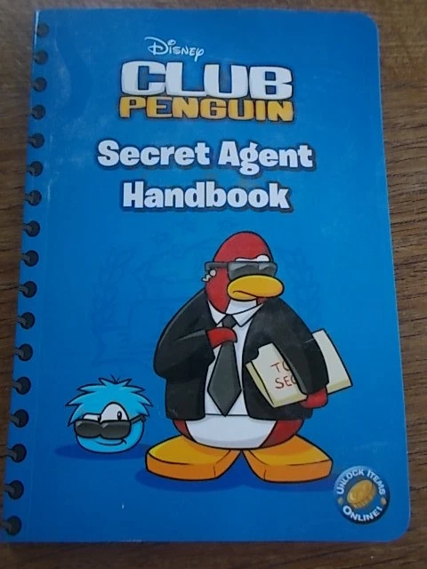 DISNEY CLUB PENGUIN Secret Agent Handbook Childrens Book Ladybird Books ...